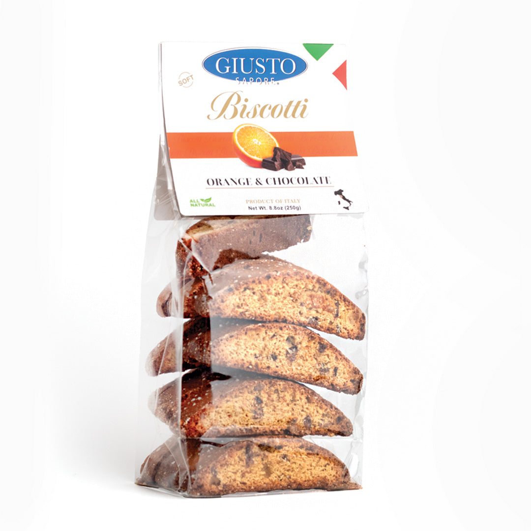Biscotti (Soft) - Orange & Chocolate – Giusto Sapore