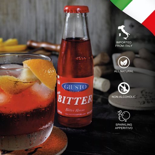 Italian Red Bitter Soda – Giusto Sapore